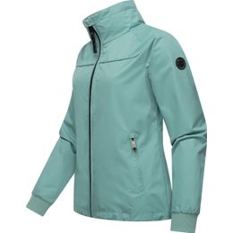Ragwear Damen Outdoorjacke "Apola", blau, Gr. M, Au&szlig;enmaterial: 100% Polyester. Innenfutter: 100% Polyester, Jacken, Wasserdichte Damen