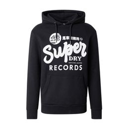 Superdry & Co Sweatshirt 'RECORDS' Herren Gr&ouml;&szlig;e S hellgrau / schwarz