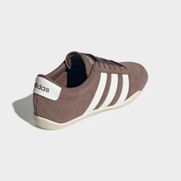 Damen Sneaker "GRAND COURT LO", adidas Sportswear, Gr. 40, braun, Leder, Synthetik, Schuhe