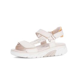 Gabor Damen Trekkingsandale "Trekkingsandale", Gr. 38,5, beige, Schuhe