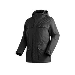 Maier Sports Herren Funktionsjacke &raquo;Knuth&laquo; Herren Outdoorjacke, wind/wasserdichte Jacke, mTHERM Isolation schwarz 56