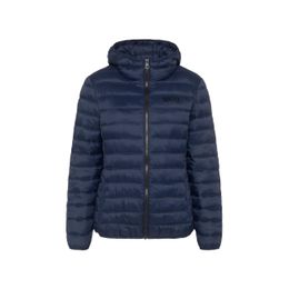 SOCCX Damen Outdoorjacke, blau, Gr. S, bedruckt, bestickt, Steppware, Material: 100% Polyamid, Futter: 100% Polyester, F&uuml;llung: 100% Polyester,