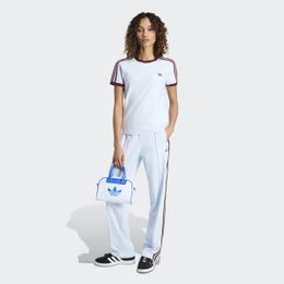Damen Sporthose "FIREBIRD CLASSIC", wei&szlig;, Gr. XS, adidas originals, Obermaterial: 100% Polyester, Hosen, FIREBIRD, regul&auml;re Passform