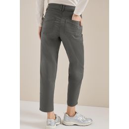 Cecil Damen 5-Pocket-Hose "Style Scarlett"clear khaki (l&auml;nge 26), Gr. 29, unifarben, Web, Obermaterial: 96% Baumwolle, 4% Elasthan. Futter: 100%