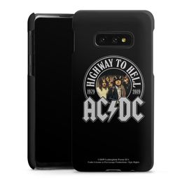 DeinDesign Galaxy S10e Handy Premium Case Smartphone Handyh&uuml;lle Schutzh&uuml;lle matt Acdc Official Licensed Product Rock Premium Case