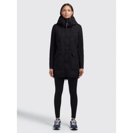 Khujo Damen Kurzmantel "AIRA4", schwarz, Gr. M, unifarben, 80% Baumwolle, 20% Nylon, M&auml;ntel