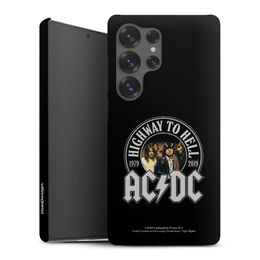 DeinDesign Galaxy S25 Ultra Handy Premium Case Smartphone Handyh&uuml;lle Schutzh&uuml;lle matt Acdc Official Licensed Product Rock Premium Case