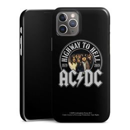 DeinDesign iPhone 12 Pro Handy Premium Case Smartphone Handyh&uuml;lle Schutzh&uuml;lle gl&auml;nzend Acdc Official Licensed Product Rock Premium Case