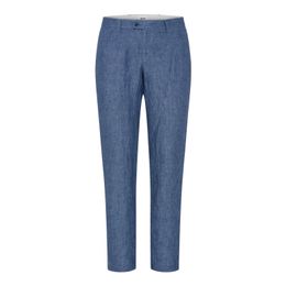 Brax Herren Chinohose "Style FABIO", blau, Gr. 40, Web, 100% Leinen, Hosen