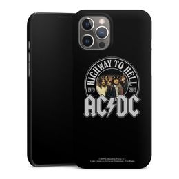 DeinDesign iPhone 12 Pro Max Handy Premium Case Smartphone Handyh&uuml;lle Schutzh&uuml;lle matt Acdc Official Licensed Product Rock Premium Case