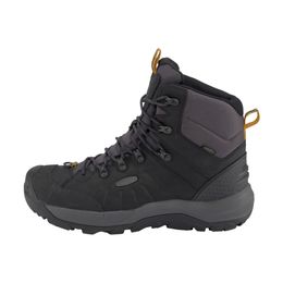 Keen Herren Outdoorschuh "REVEL IV MID POLAR", Gr. 42, grau, Leder, Schuhe, wasserdicht