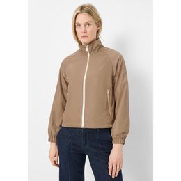 Fuchs & Schmitt Fuchs Schmitt Damen Blouson Umschlagkragen, Regular Fit, leicht gl&auml;nzende Qualit&auml;t 40