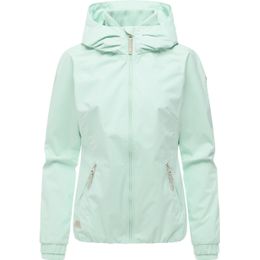 Ragwear Damen Outdoorjacke "Dizzie"hellmint, Gr. 4XL, Au&szlig;enmaterial: 100% Polyester. Innenfutter: 100% Polyester, Jacken, Wasserdichte &Uuml;bergangsjacke