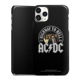 DeinDesign iPhone 11 Pro Max Handy Premium Case Smartphone Handyh&uuml;lle Schutzh&uuml;lle gl&auml;nzend Acdc Official Licensed Product Rock Premium Case