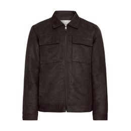 !Solid SOLID Herren Lederjacke "Lederjacke SDVamos", schwarz, Gr. XL, Obermaterial: 100% Polyester PES., Jacken