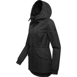 Ragwear Damen Outdoorjacke "Dowey A", schwarz, Gr. XS, Au&szlig;enmaterial: 100% Polyester. Innenfutter: 100% Polyester, Jacken, Wasser- und winddichte