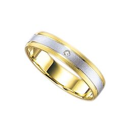 Firetti Unisex Trauring &raquo;Schmuck Geschenk Gold 375 Hochzeit Ehering Trauring "LIEBE"&laquo; Made in Germany, wahlweise mit oder ohne Brillant gold