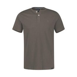 Lerros Damen Lerros Kurzarmshirt mit Serafino-Kragen M