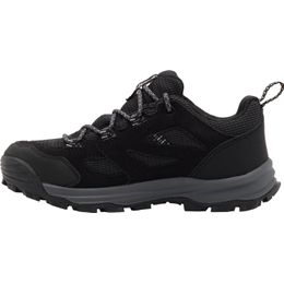 Jack Wolfskin Kinder Wanderschuh "VOJO TOUR TEXAPORE LOW K", Gr. 27, grau, Obermaterial: Synthetik. Obermaterial 2: Textilmaterial. Futter: