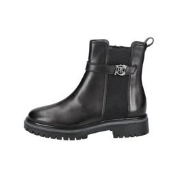 Paul Green Damen Stiefelette "Paul Green Stiefelette Glattleder", Gr. 37schwarz, Glattleder, Schuhe