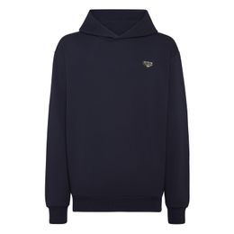 Philipp Plein Herren Sweatshirt "Iconic Plein"14, dunkelblau, Gr. XL, Obermaterial: 100% Baumwolle, Sweatshirts