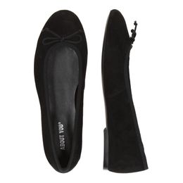 ABOUT YOU Ballerina 'Leandra' Damen Gr&ouml;&szlig;e 37 schwarz Sommerschuhe
