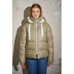 Haily's HAILY&rsquo;S Damen Steppjacke "LS PA JK Ma44ilin"lkhaki, Gr. XL, unifarben, Steppware, Obermaterial: 100% Polyamid, Jacken, seitliche Rei&szlig;verschl&uuml;sse