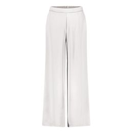 Vera Mont Damen Stoffhose "Damen mit Taschen", wei&szlig;, Gr. 34, Satin, Obermaterial: 100% Polyester, Hosen, Material