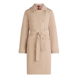 Kurzjacke Betty Barclay "Damen mit G&uuml;rtel", Damen, Gr. 38, natural, Obermaterial: 52% Polyester, 48% Baumwolle, ausgestellt, Jacken Kurzjacke