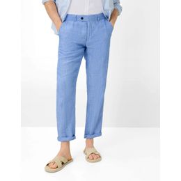 Brax Herren Chinohose "Style EVANS"hellblau, Gr. 30, Web, 100% Leinen, Hosen
