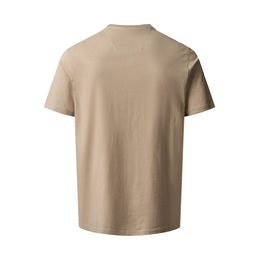 MCS Herren Kurzarmhemd "MCS T-shirt MCFelix", beige, Gr. L, Obermaterial: 100% Baumwolle, Hemden