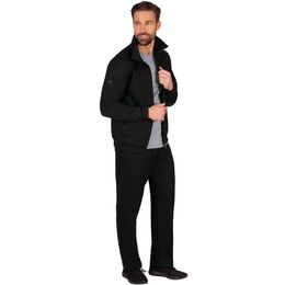 TRIGEMA Herren Jogginganzug "TRIGEMA Jogginganzug", schwarz, Gr. S, Sweatware, 70% Baumwolle, 30% Polyester, Sportanz&uuml;ge