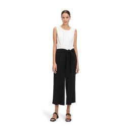 BETTY & CO BETTY & CO Damen Overall "Damen ohne Arm", schwarz-wei&szlig;, Gr. 46, Obermaterial: 100% Polyester. Besatz: 100% Polyester. Futter: 100% Polyester,