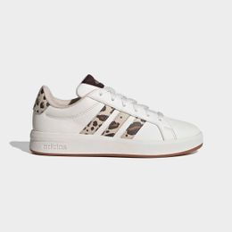 M&auml;dchen Sneaker "GRAND COURT 3.0 F&Uuml;R KINDER UND TEENS", adidas Sportswear, Gr. 40, wei&szlig;, Synthetik, Schuhe, f&uuml;r Kinder & Jugendliche