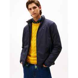 Tommy Hilfiger Herren Blouson "LIGHTWEIGHT", blau, Gr. S, Web, Obermaterial: 100% Polyamid, Jacken, Freizeitjacke, &Uuml;bergangsjacke mit Stehkragen