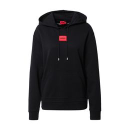Hugo Sweatshirt 'Dasara' Damen Gr&ouml;&szlig;e XL melone / schwarz