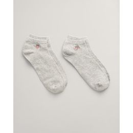 Gant Herren Sneakersocken 2 Paar tlg. grau 43-45