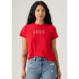 Levi's Levi's Damen T-Shirt &raquo;GRAPHIC CLASSIC T&laquo; Glitzerne Applikation XS (34)