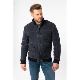 Mauritius Herren Lederjacke &raquo;MMThalor&laquo; mit geripptem Stehkragen L Trachtenmode