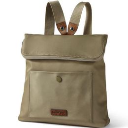 LANDS' END Rucksack mit Klappe, Damen,  Gr&uuml;n, by Lands' End