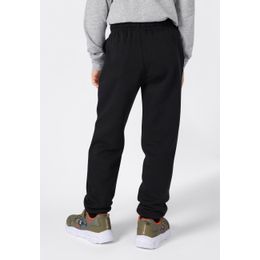 Champion Jungen Jogginghose, schwarz, Gr. L, Obermaterial: 54% Baumwolle, 46% Polyester, Hosen, f&uuml;r Kinder
