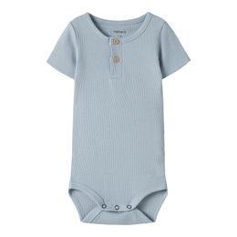 name it Jungen Kurzarmbody &raquo;NBMKAB SS BODY NOOS&laquo; Baumwollmischung, Kurzarm, Knopf-Details 56, N-Gr