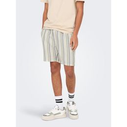 Only & Sons Only & Sons Damen ONLY & SONS Shorts &raquo;ONSTREV LIFE REG STRU STRIPE SHORTS NOOS&laquo; L, N-Gr