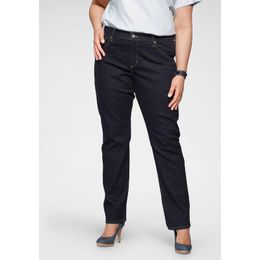 LEVI'S&reg; PLUS Levi's Plus Damen Levi's Plus Straight-Jeans &raquo;314 Shaping Straight&laquo; in Baumwoll-Stretch blau 22 (54), L&auml;nge 34