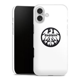 DeinDesign iPhone 16 Plus Handy Premium Case Smartphone Handyh&uuml;lle Schutzh&uuml;lle matt Eagle Logo Eintracht Frankfurt Premium Case