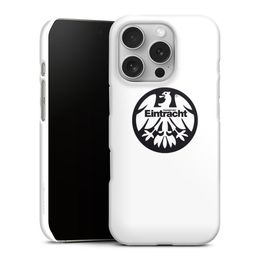 DeinDesign iPhone 16 Pro Handy Premium Case Smartphone Handyh&uuml;lle Schutzh&uuml;lle matt Eagle Logo Eintracht Frankfurt Premium Case