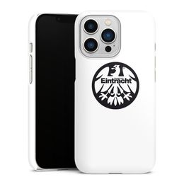 DeinDesign iPhone 13 Pro Handy Premium Case Smartphone Handyh&uuml;lle Schutzh&uuml;lle matt Eagle Logo Eintracht Frankfurt Premium Case