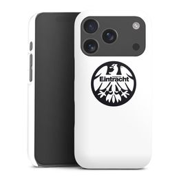 DeinDesign iPhone 17 Pro Handy Premium Case Smartphone Handyh&uuml;lle Schutzh&uuml;lle matt Eagle Logo Eintracht Frankfurt Premium Case