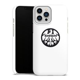 DeinDesign iPhone 13 Pro Max Handy Premium Case Smartphone Handyh&uuml;lle Schutzh&uuml;lle matt Eagle Logo Eintracht Frankfurt Premium Case
