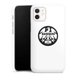 DeinDesign iPhone 12 mini Handy Premium Case Smartphone Handyh&uuml;lle Schutzh&uuml;lle matt Eagle Logo Eintracht Frankfurt Premium Case